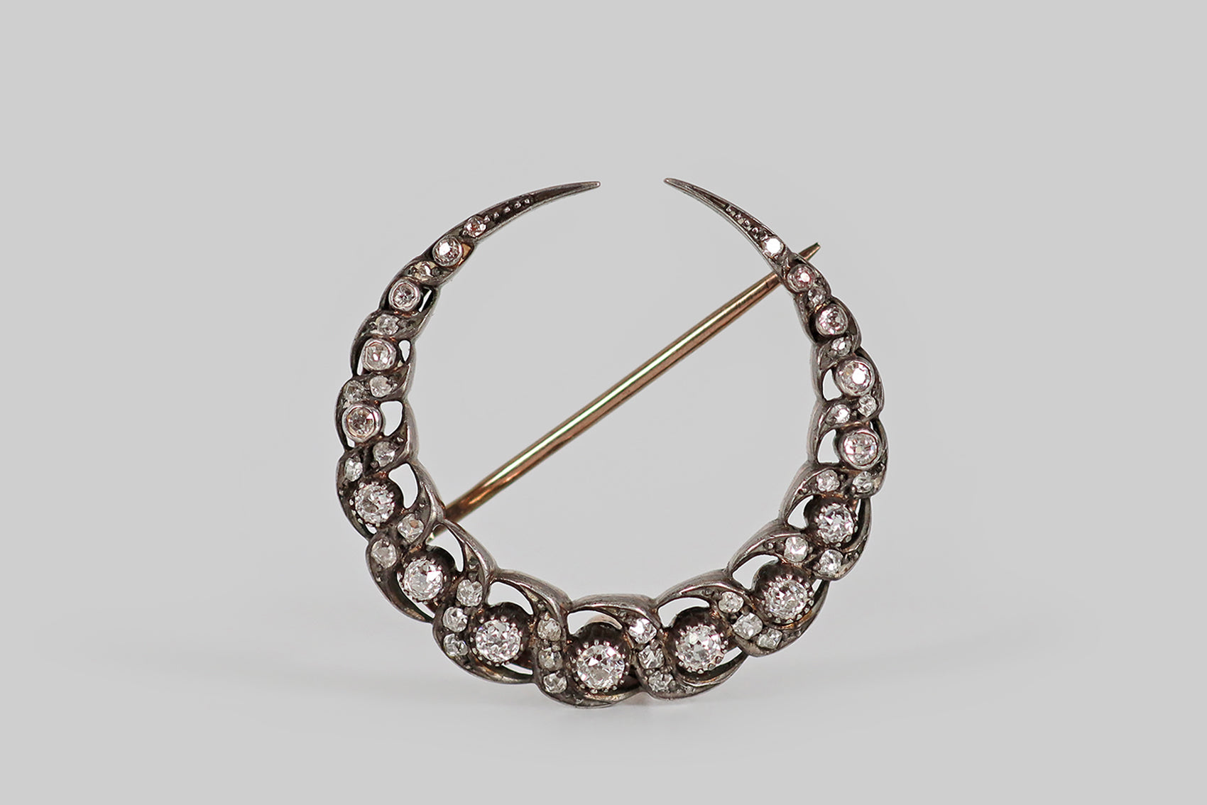 moon brooch